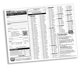 Our Catalog and Order Form | SNAFU Designs